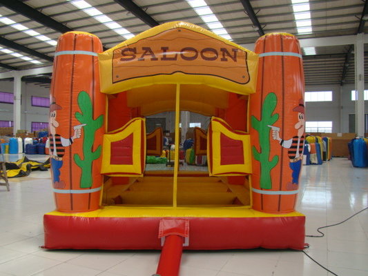 Interesting 0.45+0.55MM PVC Tarpaulin Inflatable Toy Inflatable Bouncer Castle