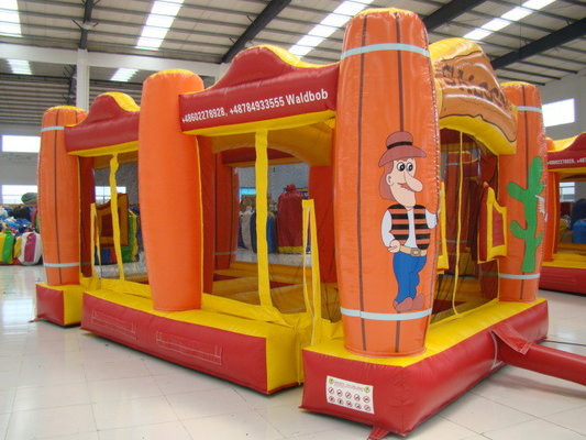 Interesting 0.45+0.55MM PVC Tarpaulin Inflatable Toy Inflatable Bouncer Castle