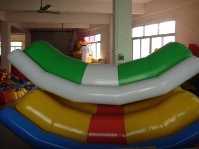 Fireproof 0.9 Mm PVC Tarpaulin Inflatable Toys Inflatable Water Floats