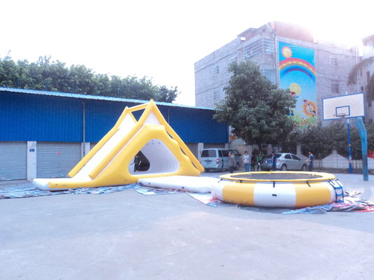 Sports Inflatable Sports Games , 0.9 Mm PVC Tarpaulin Water Floated Toy Unit