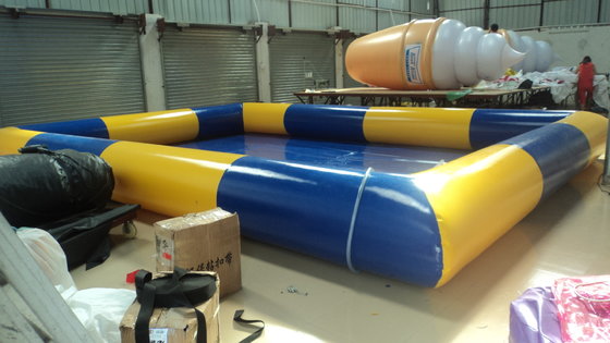 Good Tension Fireproof Blow Up Swimming Pools / Inflatable Vessel