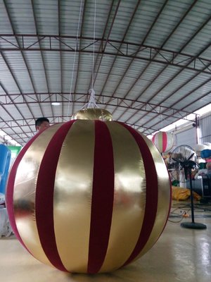 Christmas Decoration Ball Inflatable Advertising Ball Inflatable Helium Flying Balloon