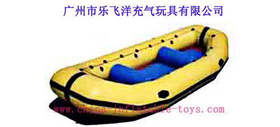 0.9 Mm Good Tension Tarpaulin PVC Inflatable Boat / Inflatable Raft