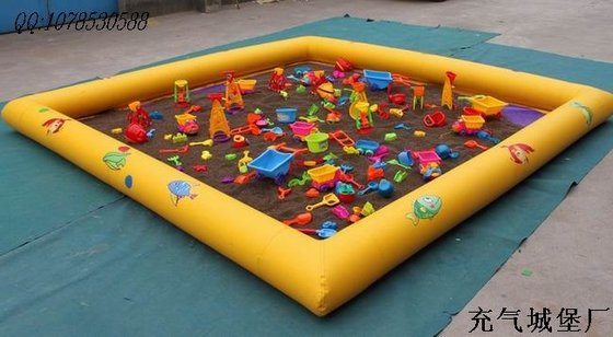 PVC Tarpaulin Inflatable Family Pool Inflatable Beach Sand Pool