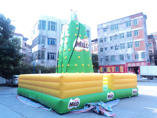 Fireproof Artificial Climbing Mountain PVC Tarpaulin Inflatable Rock Climbing Wall