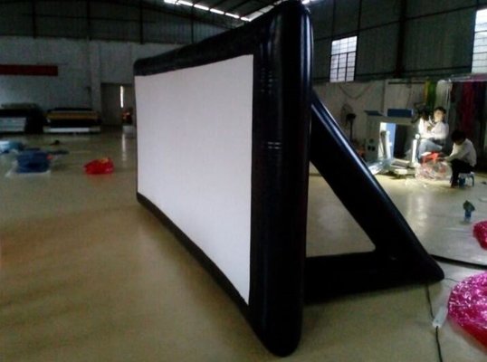 Foldable PVC Tarpaulin Inflatable Movie Screen 4*4m For Party / Park