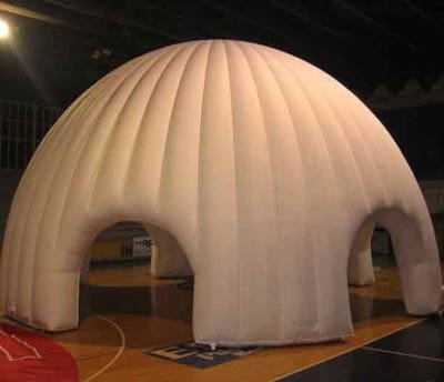 Durable 0.6-0.8mm PVC Airtight Inflatable Yard Tent For Outdoor Exhibition