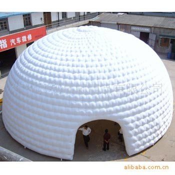 Durable 0.6-0.8mm PVC Airtight Inflatable Yard Tent For Outdoor Exhibition