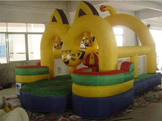 Colorful Inflatable Interactive Games Inflatable Bouncer Castle For Children