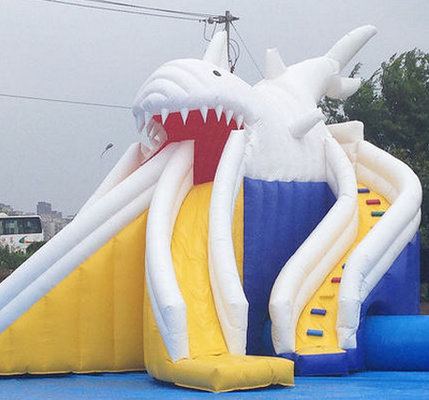 0.55mm PVC Tarpaulin Inflatable Water Toys Square Grass Outdoor Sports Theme Park