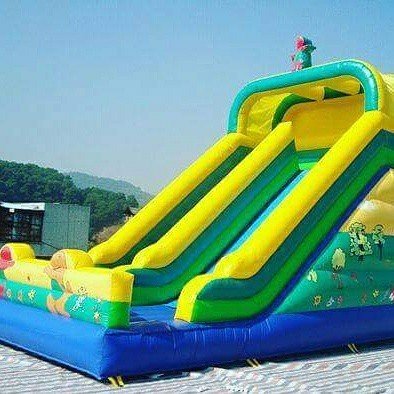 High Temperature Welding Inflatable Water Toys Inflatable Pool Toys With Slide