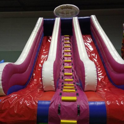 High Temperature Welding Inflatable Water Toys Inflatable Pool Toys With Slide