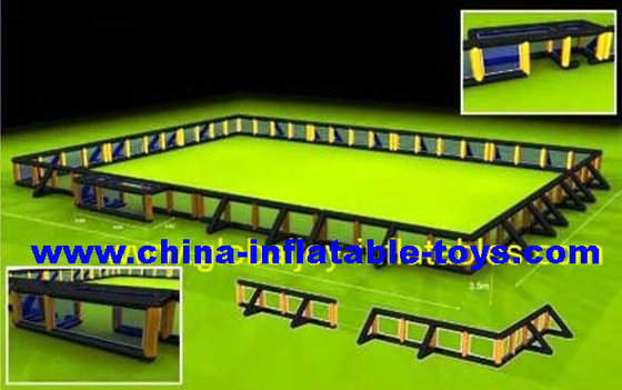 Customized PVC Inflatable Sports Games Inflatable Paintball Play Yard SGS