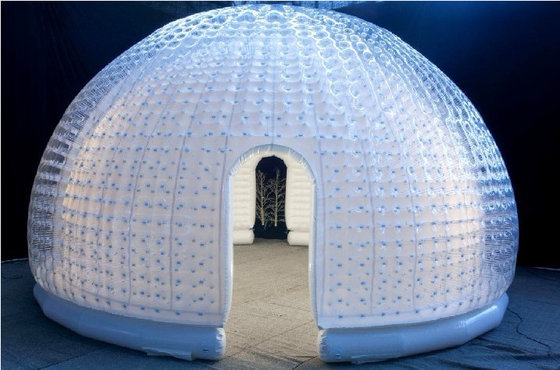 Transparent Airtight Inflatable Event Tent PVC Inflatable Yard Tent Fireproof
