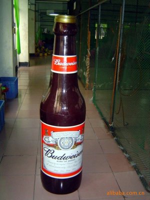 Durable PVC Inflatable Advertising Balloons Inflatable Beer Bottle For Activities