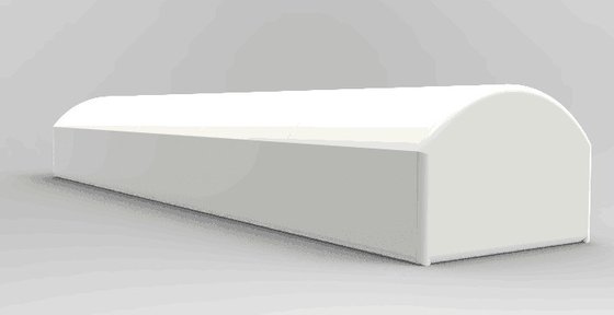 Giant Rectangular PVC Inflatable Wedding Tent Customized Size 1 Year Warranty