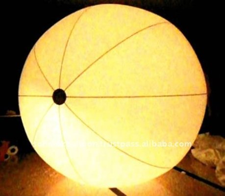 2m Height Advertising Inflatable Lighting Ball PVC Lamp With Amazing Outlook