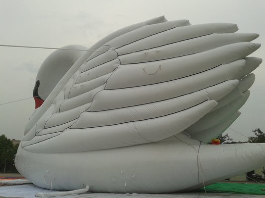 PVC Animal Model Swan Inflatable Advertising Products For Outdoor Activity