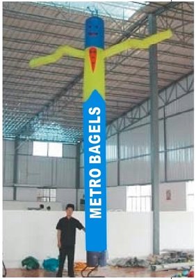 210D Oxford Cloth Sky Dancing Man Inflatable Advertising Products For Wedding