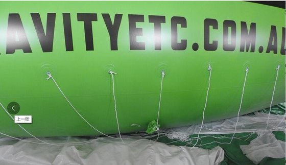 Festival Customized Inflatable Advertising Balloons For Wedding Logo Printing 8m Blimp