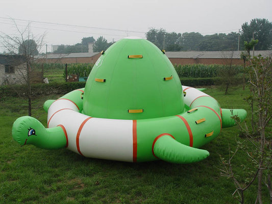 Durable PVC Turtle Shaped Inflatable Water Floats With Air Pump / Repair Kits