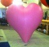 Red Heart Shaped Inflatable Advertising Products Inflatable Floating Balloon