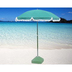 Beach Umbrella PVC / Steel Inflatable Promotional Products With Repair Kits