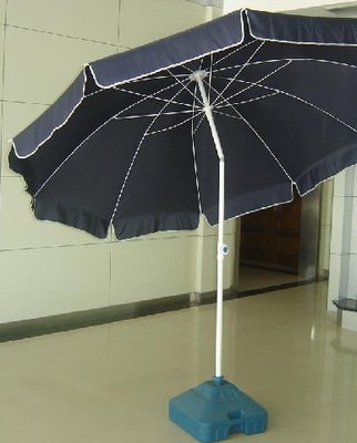 Beach Umbrella PVC / Steel Inflatable Promotional Products With Repair Kits