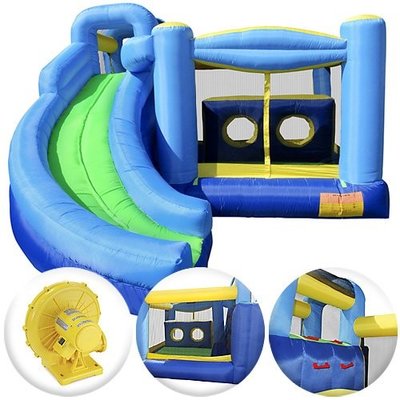 Durable Children's Inflatable Amusement Park 420D Oxford Cloth Bouncy Castle