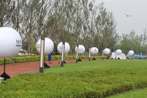 1.5 Meters colorful Decorative pvc Inflatable Balloon For The Mall Decoration Ad