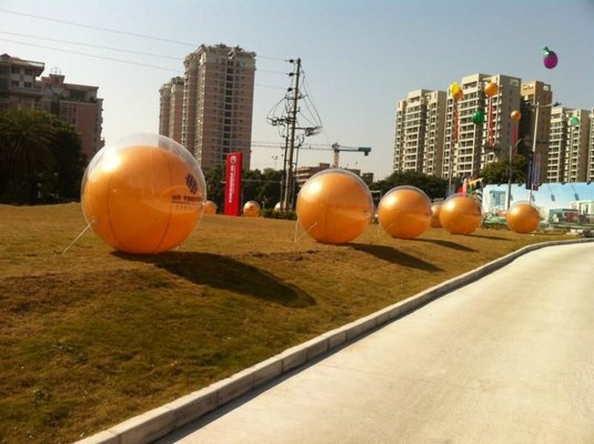 2m Colorful Pvc Decorative Inflatable Advertising Balloons For Mall Decoration Ad