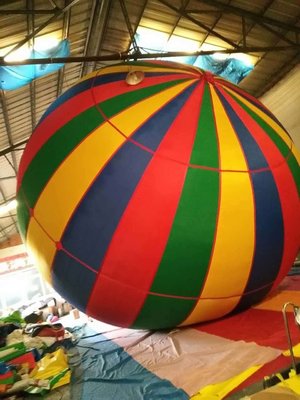 Single Color Pvc Cotton Lane Inflatable Advertising Balloons For Outdoor Travel Flight