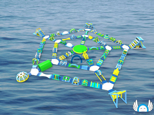 High Strength Inflatable Water Sport Park Water Combo Games For Adult / Youngster