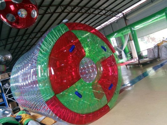 0.8MM PVC Outdoor Inflatable Sports Games / Inflatable Roller Ball For Summer