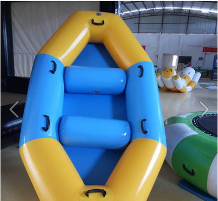 SGS Approval Customized PVC Inflatable Boat For Two Men / Three Man / Four Men
