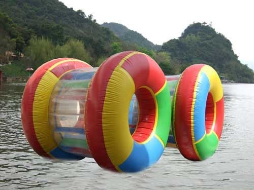 CE Certification Inflatable Water Toys 0.9 Mm PVC Inflatable Water Wheel