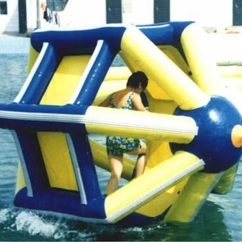 CE Certification Inflatable Water Toys 0.9 Mm PVC Inflatable Water Wheel