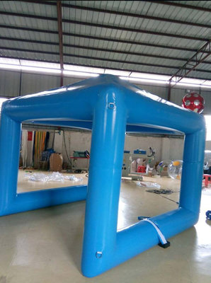 50Kg Weight PVC Tarpaulin Sealed PVC Inflatable Camping Tent With Logo Printing