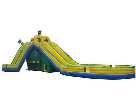Safe Inflatable Sports Games Mini Version Inflatable Dry Slide For Children
