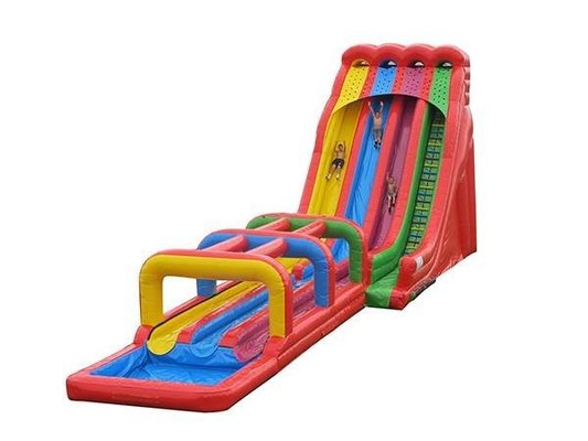 Safe Inflatable Sports Games Mini Version Inflatable Dry Slide For Children