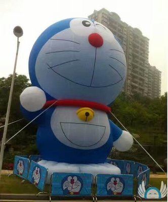 Oxford Cloth PVC Tarpaulin With Light Cartoon Inflatable Toys Custom Made Products
