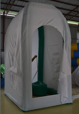 PVC Inflatable Outdoor Convenient Easy to Open with a Toilet Tent for Camping