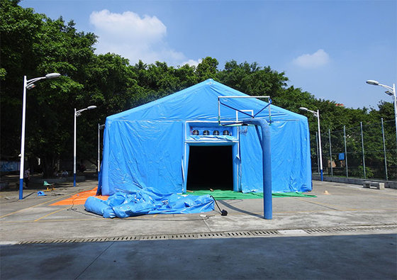 40*5M Tarpaulin Large Inflatable Tent For Family / Inflatable Party Tent