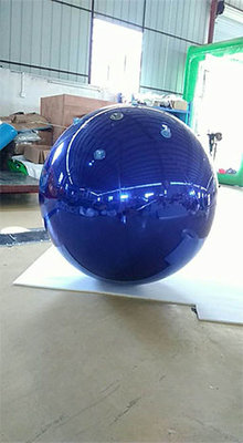 Colorful Inflatable Mirror Ball For Big Event / Outdoor Balloons Advertising
