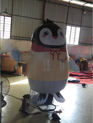 Advertising Penguin Inflatable Air Dancer For Event and Promotion