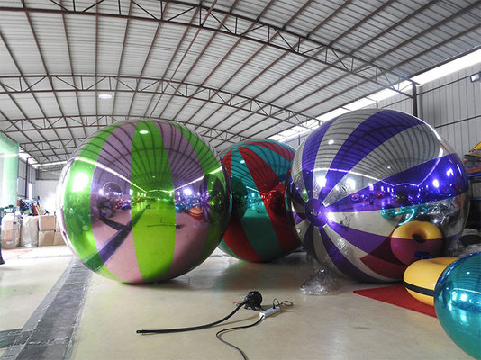 Customized Inflatable Mirror  Ball /Advertising Ball For Decoration And Christmas Celebration