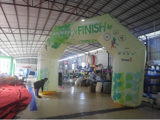 Oxford Inflatable Arch With Digital Printing And Air Blower for Event Activities or Commercial Use