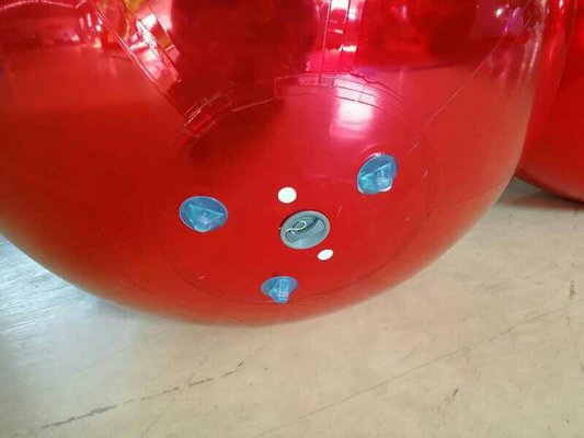 Red and Blue Inflatable MIirror Balloon For Exhibition Or Christmas