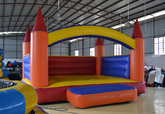 Interesting PVC Inflatable Bouncy Castles / Small Red Inflatable Sport Game