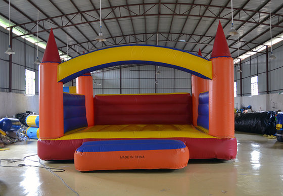 Interesting PVC Inflatable Bouncy Castles / Small Red Inflatable Sport Game